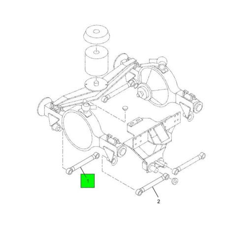 3578806C1 Navistar International | Torque Rod 25375 in Long | Source ...