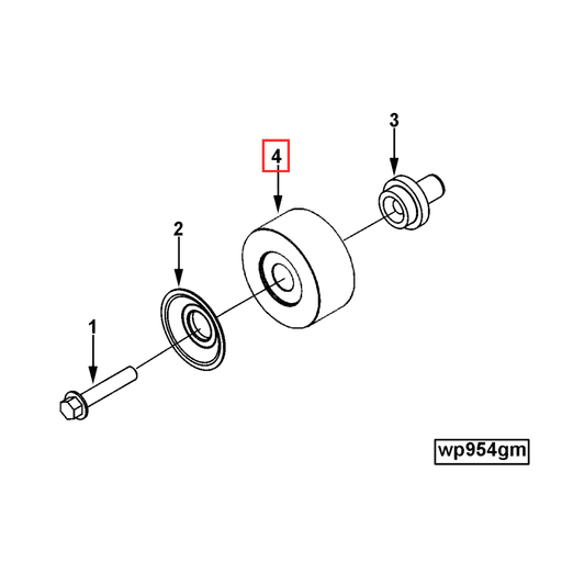 3970737 Cummins | Idler Pulley | Source One Parts Center