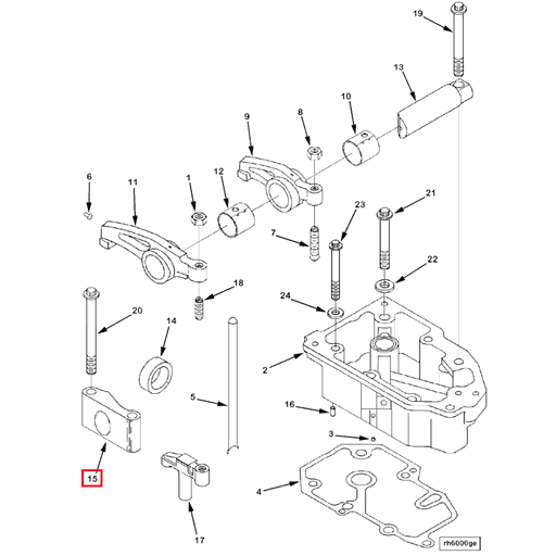3092529 Cummins | Rocker Lever Support | Source One Parts Center