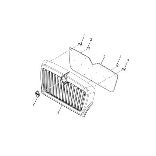 3933938C94 Navistar International | Grille Assembly | Source One Parts ...