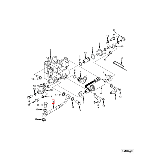 3688089 Cummins | Fuel Supply Tube | Source One Parts Center