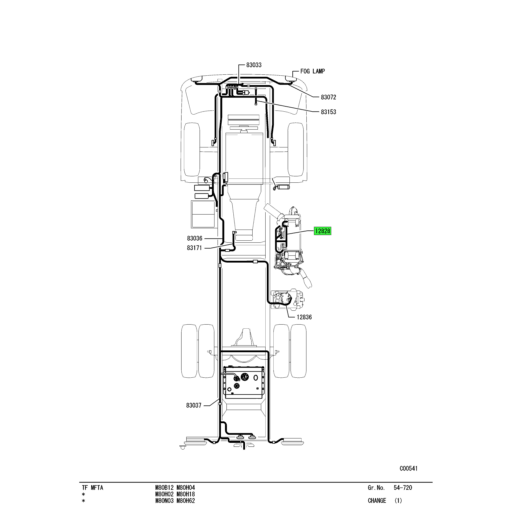 ML286263 Mitsubishi FUSO | Urea Control Temperature Sensor Harness ...