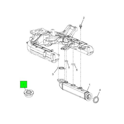 1844824C1 Navistar International | EGR Coolant Seal | Source One Parts ...