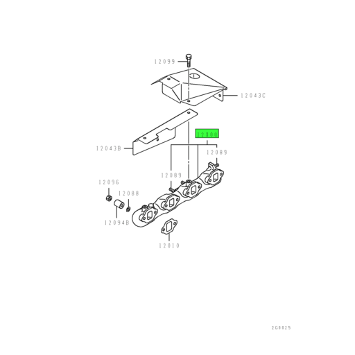 ME013568 Mitsubishi FUSO | Exhaust Manifold | Source One Parts Center