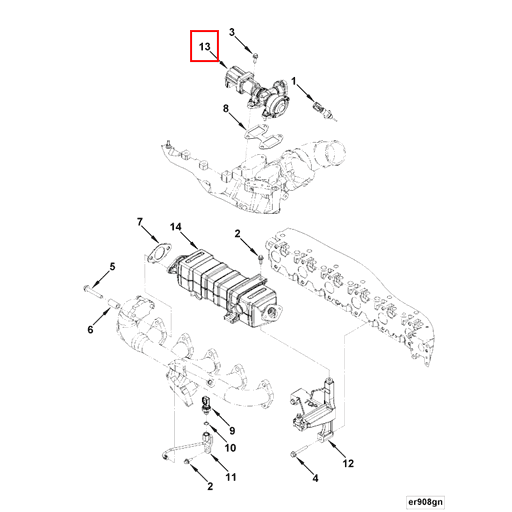 5271583 Cummins | Exhaust Gas Recirculation Valve | Source One Parts Center