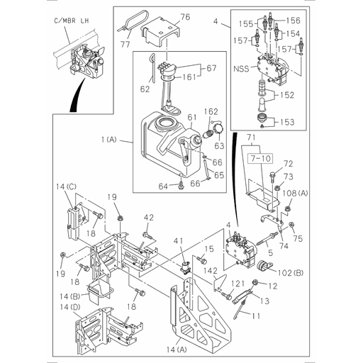 8-98248-881-0 Isuzu | Clip Bracket | Source One Parts Center