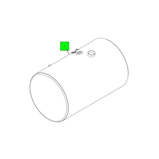 2512521C92 Navistar International | 80G Pol Left Fuel 26 Inch Diameter ...