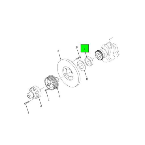 2610318C91 Navistar International | Crankshaft Bushing Kit Without Ring ...
