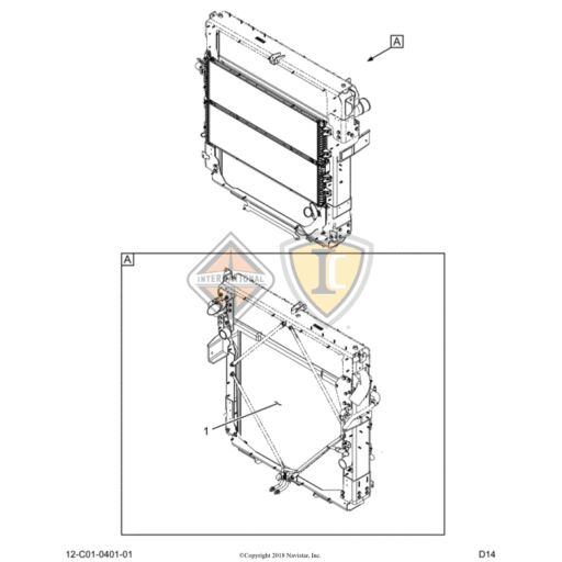 2513239C1 Navistar International | Core Assembly and Tanks | Source One ...