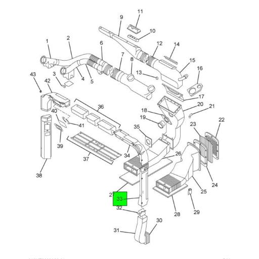 2020456C1 Navistar International | Trim Panel Retainer - 25 Pack ...