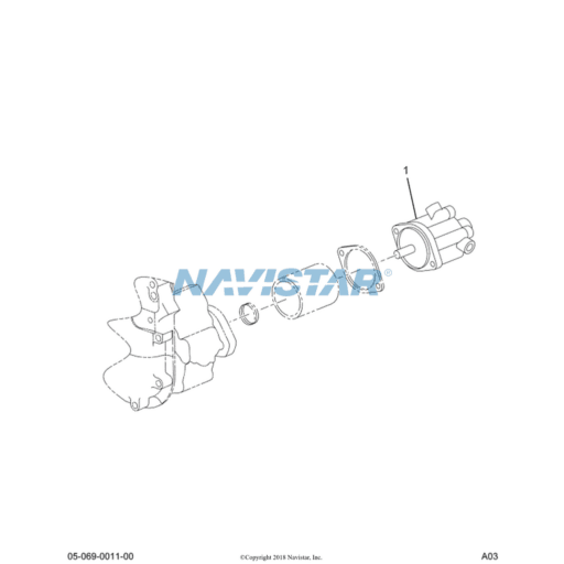 1669456C91 Navistar International | Power Steering Gear Seal Kit ...