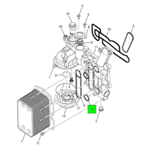 1841993C1 Navistar International | Coolant Seal | Source One Parts Center