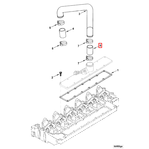 3916165 Cummins | Plain Hose | Source One Parts Center