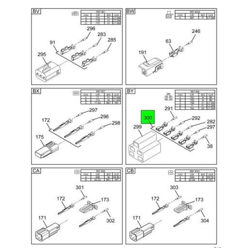 2592461C1 Navistar International | Cable Female Terminal 250 Series ...