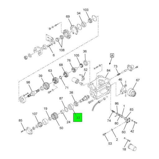 2613362C1 Navistar International | Inner Pinion Bearing Cup | Source ...