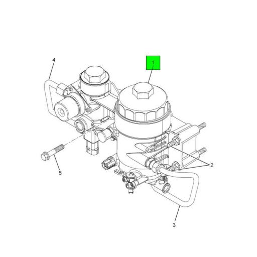 1873932C94 Navistar International | Header Assembly Fuel Filter with ...