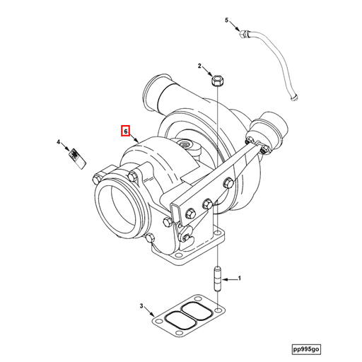 2836277 Cummins | Turbocharger | Source One Parts Center
