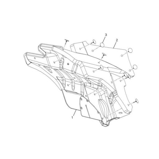 3826128C93 Navistar International | Splash Panel Assembly with ...