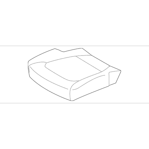 KC3Z2562901CB Ford | Seat Cover Cushion - Left Front Driver XLT ...