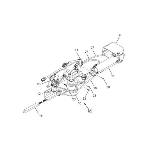 3940116C96 IC Bus | Air Door Actuator Kit CE/BE | Source One Parts Center