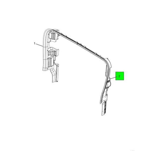 4059848C95 Navistar International | Left Radiator Shield Assembly ...