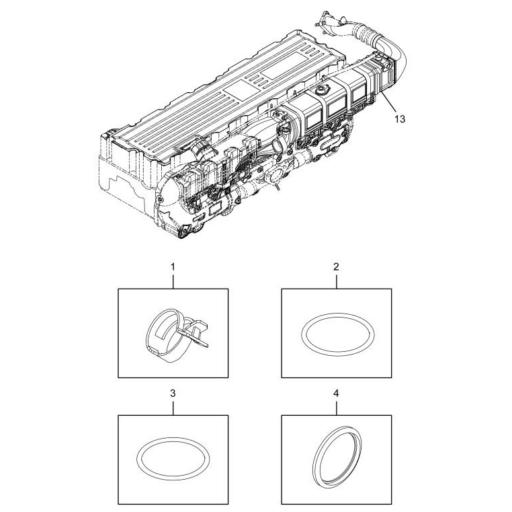 2523375C91 Navistar International | ERG Cooler Kit 2021 A26 | Source ...