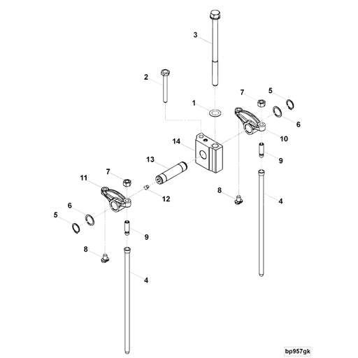 3910815 Cummins | Rocker Lever Support | Source One Parts Center