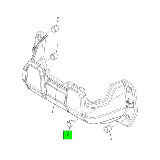 4223444C1 Navistar International | Rolled Compression Limiter Bushing ...