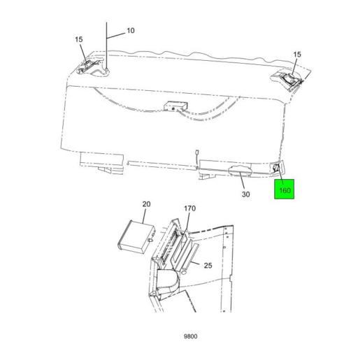 1661200C1 Navistar International | Body Connector 6-Way Male - 10 Pack ...