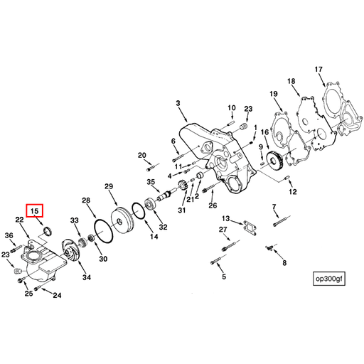153993 Cummins | Rectangular Ring Seal | Source One Parts Center