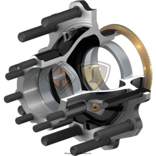 3748328C91 Navistar International | Front Wheel Hub F12 Iron 10-285 ABS ...