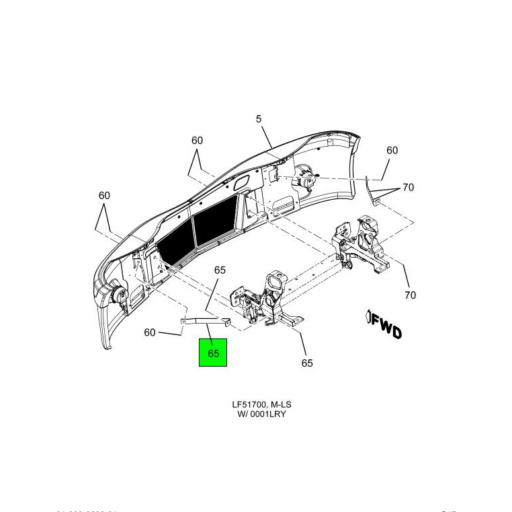 4057544C3 Navistar International | Front Bumper Brace | Source One ...