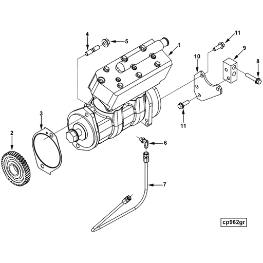 3976374 Cummins | AIR COMPRESSOR | Source One Parts Center