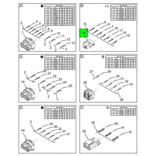 3539139C1 Navistar International | 8-Way Body Connector | Source One ...