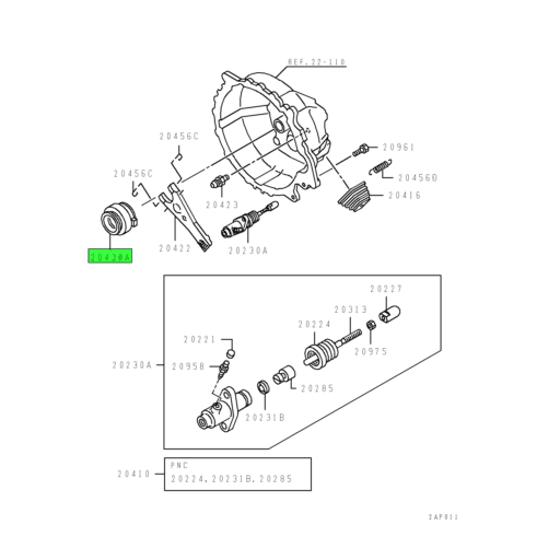 ME609370 Mitsubishi FUSO | Clutch Release Bearing Assembly | Source One ...