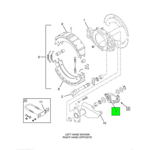 2520001C91 Navistar International | Slack Adjuster | Source One Parts ...