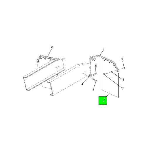 3729438C3 Navistar International | Mud Flap Guard Black Rubber | Source ...