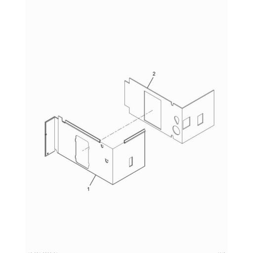 4043715C94 Navistar International | Right Bulkhead Insulation and Trim ...
