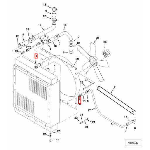 3050329 Cummins | Radiator | Source One Parts Center