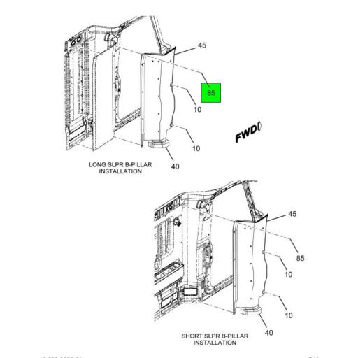 3816366C1 Navistar International | Christmas Tree Fastener 33 mm - 100 ...