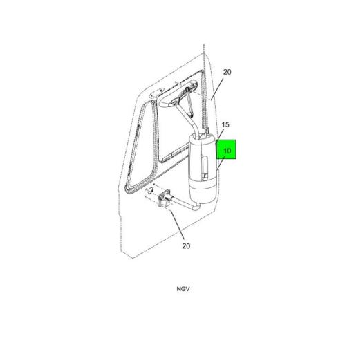 3756628C91 Navistar International | Rear-View Mirror Premium Left-Hand ...