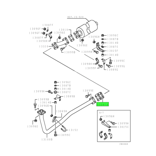 ME073317 Mitsubishi FUSO | Exhaust Brake Assembly | Source One Parts Center
