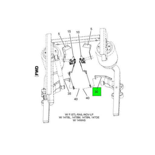 3876243C1 Navistar International | Air Spring Leveling Valve Support ...