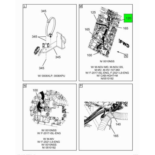 4077469C95 Navistar International | PDM Grid Heater Harness | Source ...