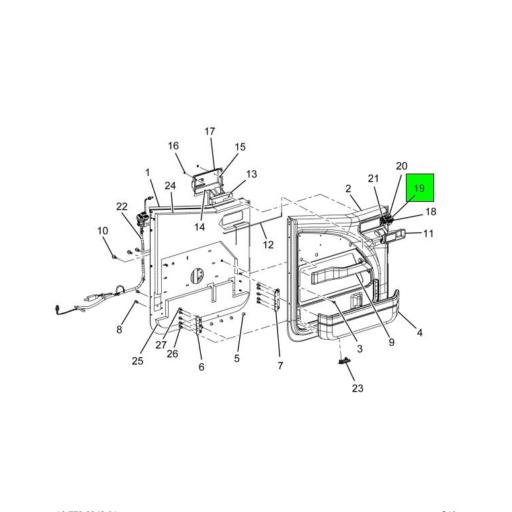 3870982C2 Navistar International | Window Regulator Switch | Source One ...