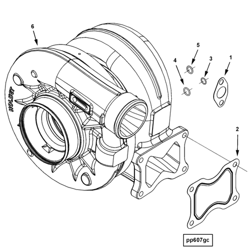 4955302 Cummins | Turbocharger Kit | Source One Parts Center