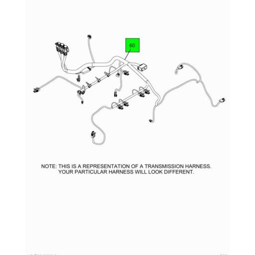 6116803F91 Navistar International | WTEC MD Harness With Automatic ...