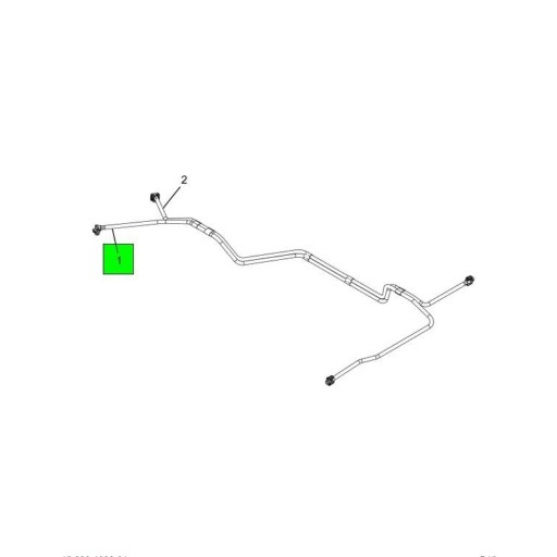 4056302C91 Navistar International | Fuel Line Tube Assembly Filter ...