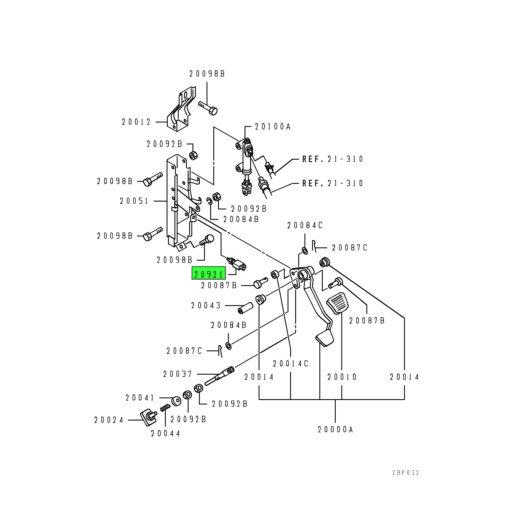 MB334500 Mitsubishi FUSO | Clutch Switch | Source One Parts Center