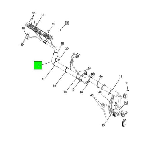 3567189C92 Navistar International | Electrical Harness Cab/Platform ...